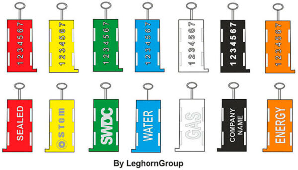 Sigilli autobloccanti per contatori acqua e gas TRITON SEAL - LeghornGroup